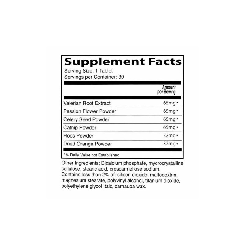 NEW NERVIOSIL Herbal Dietary SUPPLEMENT VALERIAN ROOT & PASSION FLOWER ...